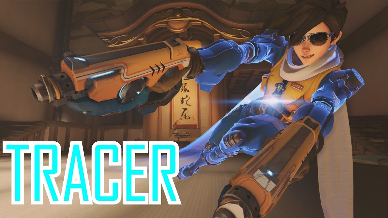 AWESOME Tracer Gameplay - HD 1080p//OVERWATCH MONTAGE - YouTube