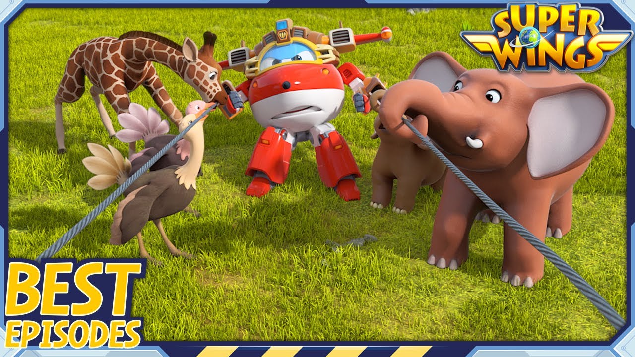 [SUPERWINGS Best] Calling All Animals! | Superwings | Super Wings ...