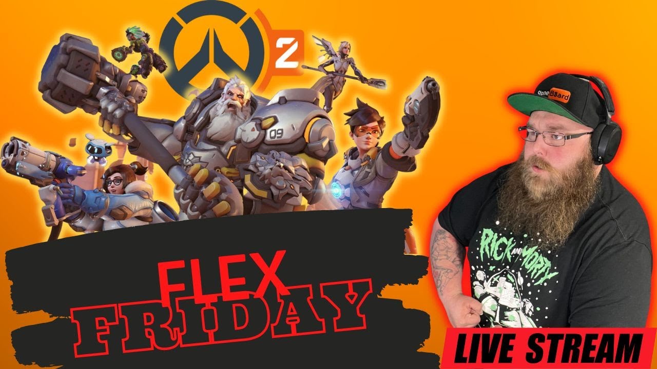 LIVE 🔴- ITS FLEX FRIDAY BB!!!! // Overwatch 2 - YouTube