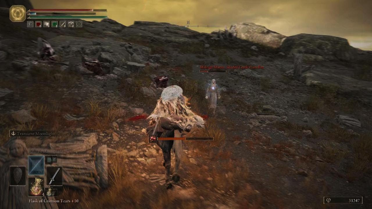 ELDEN RING - Maleigh Marais, Shaded Castle Castellan felled - YouTube