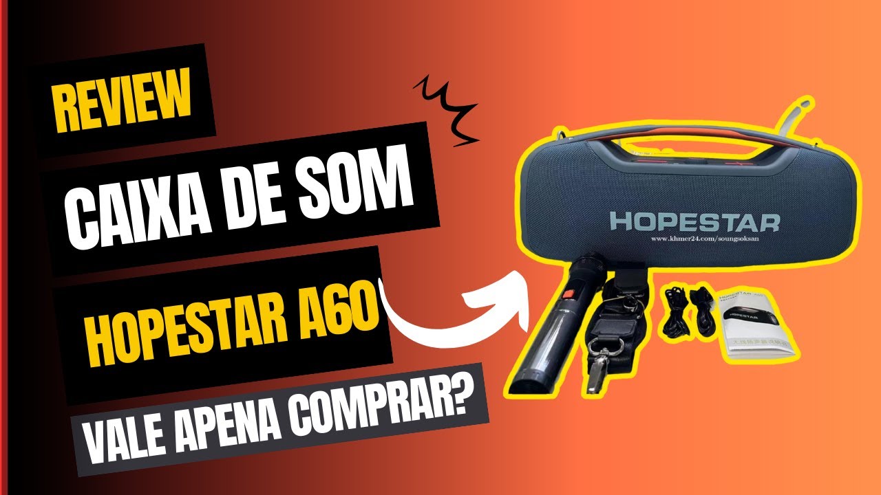 Hopestar A60 - Review completa e detalhada - YouTube