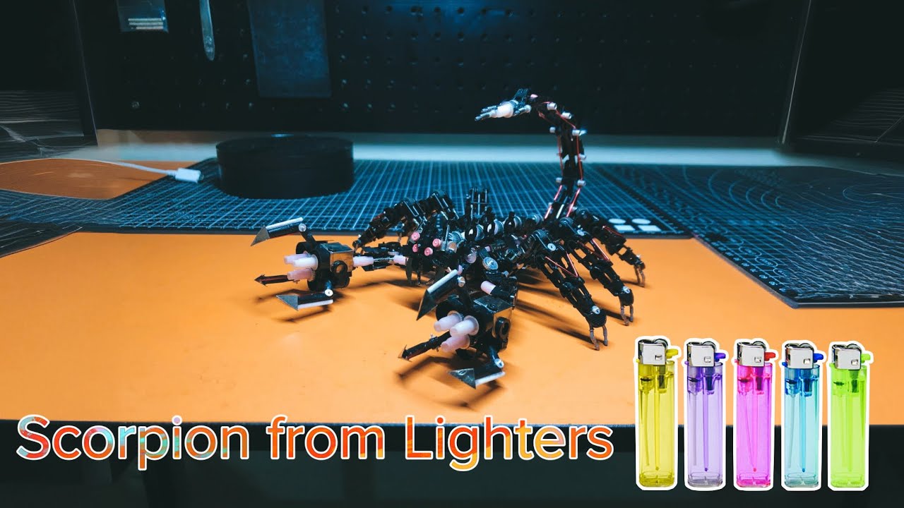 How To Make Scorpion From Lighters [Gonl Studio] - YouTube