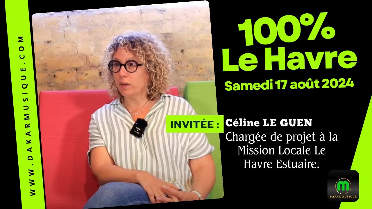 100% Le Havre reçoit Céline LE GUEN, chargée de projet à la Mission ...