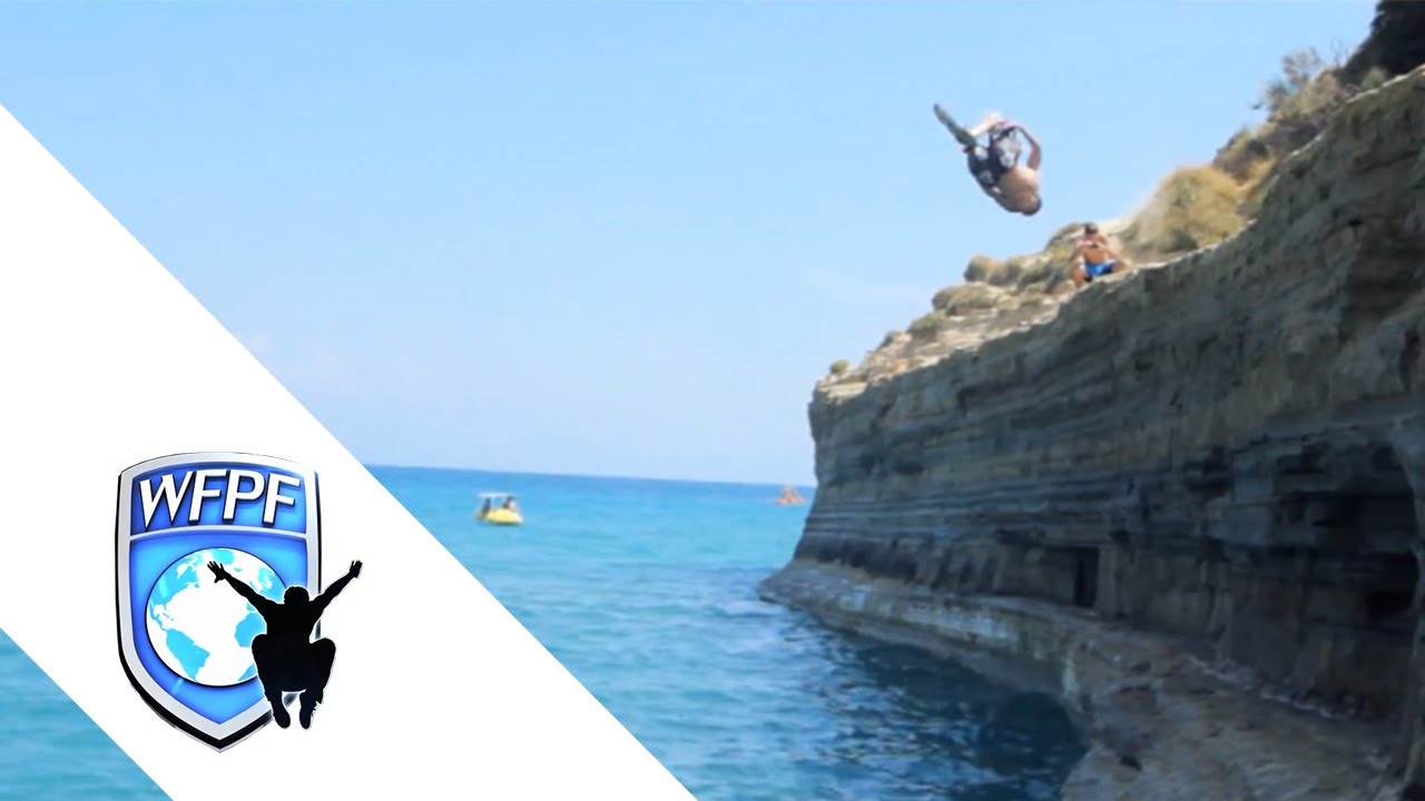 Corfu Cliff Diving 2013 - YouTube