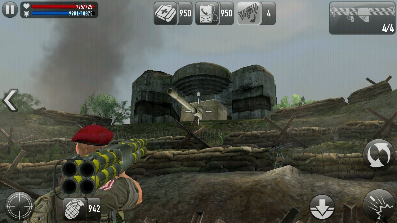 Frontline Commando: D-Day Gameplay | Map : - Omaha | Mission : - 1 ...