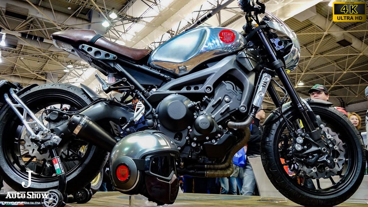 (4K)YAMAHA XSR900 Faster Sons Concept ヤマハXSR900 ファスター・サンズ コンセプト - 大阪 ...