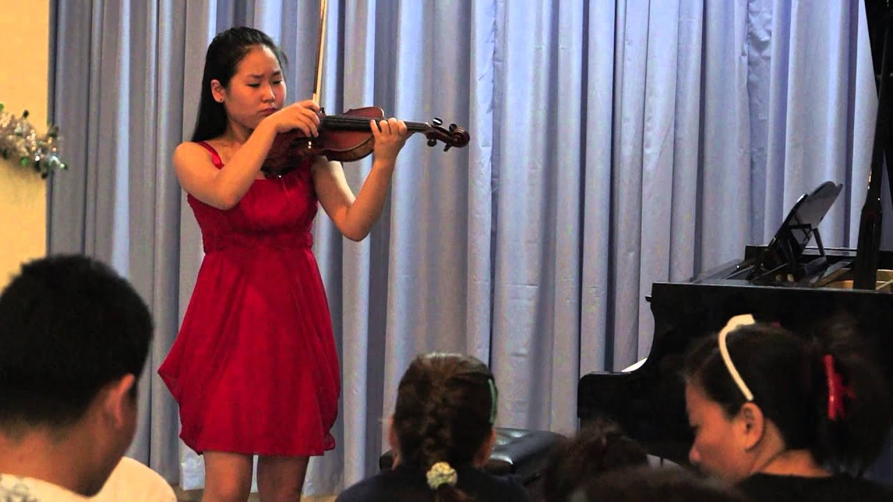 In the Garden (violin: Ara Lee in Phnom Penh, Cambodia) - YouTube
