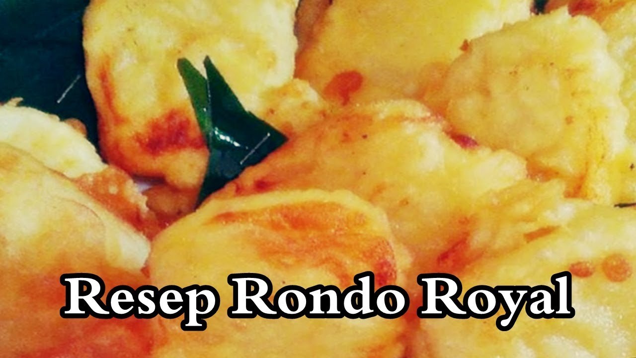 Resep Rondo Royal Sedap - YouTube