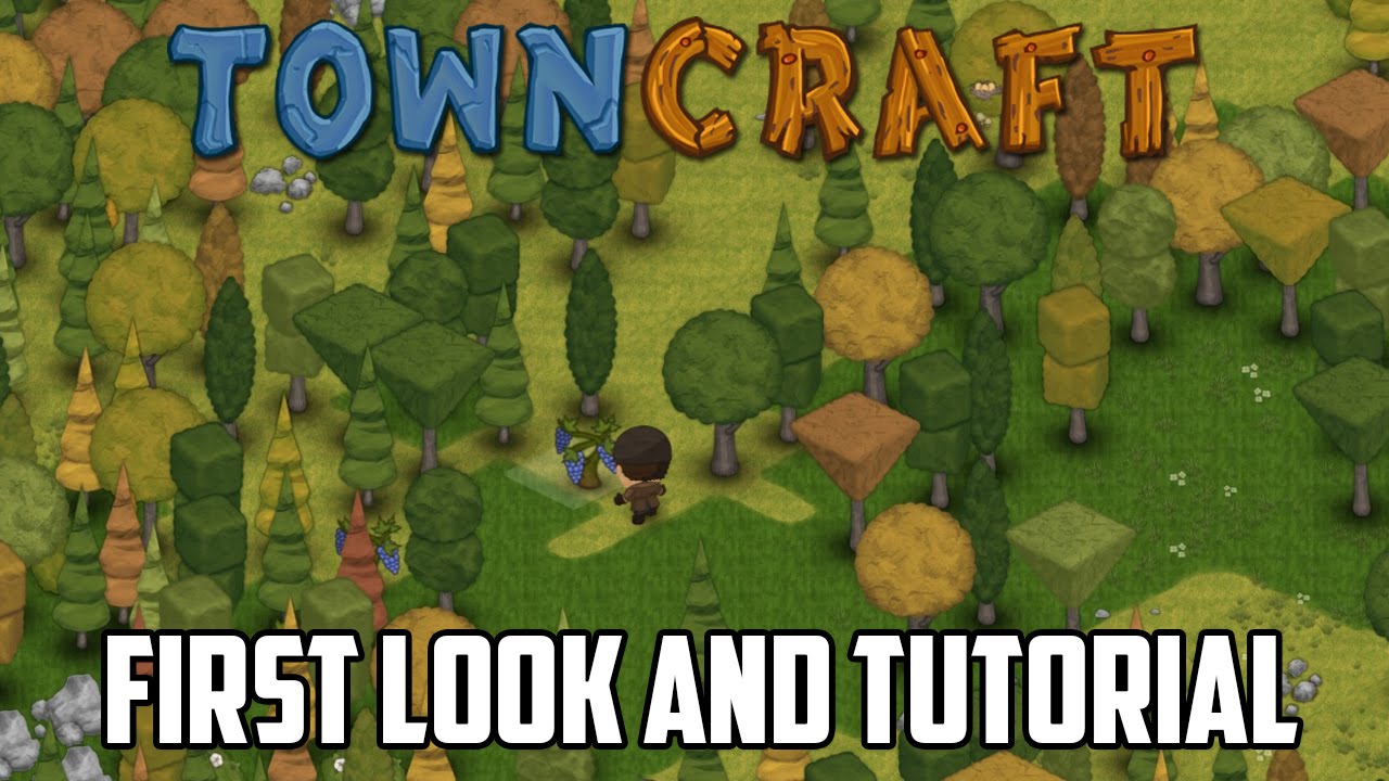 TownCraft - First Look and Tutorial - YouTube