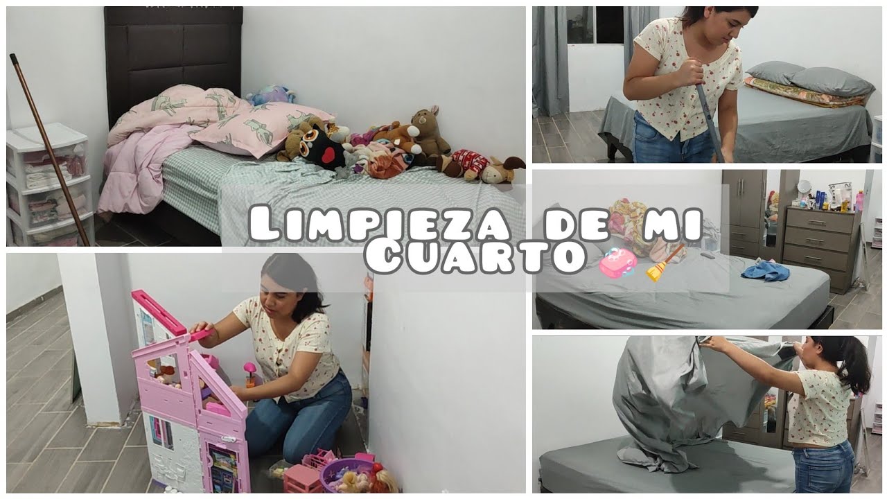 Limpiando mi cuarto | Room tour | ¿Por qué no subía videos? | MOTÍVATE ...