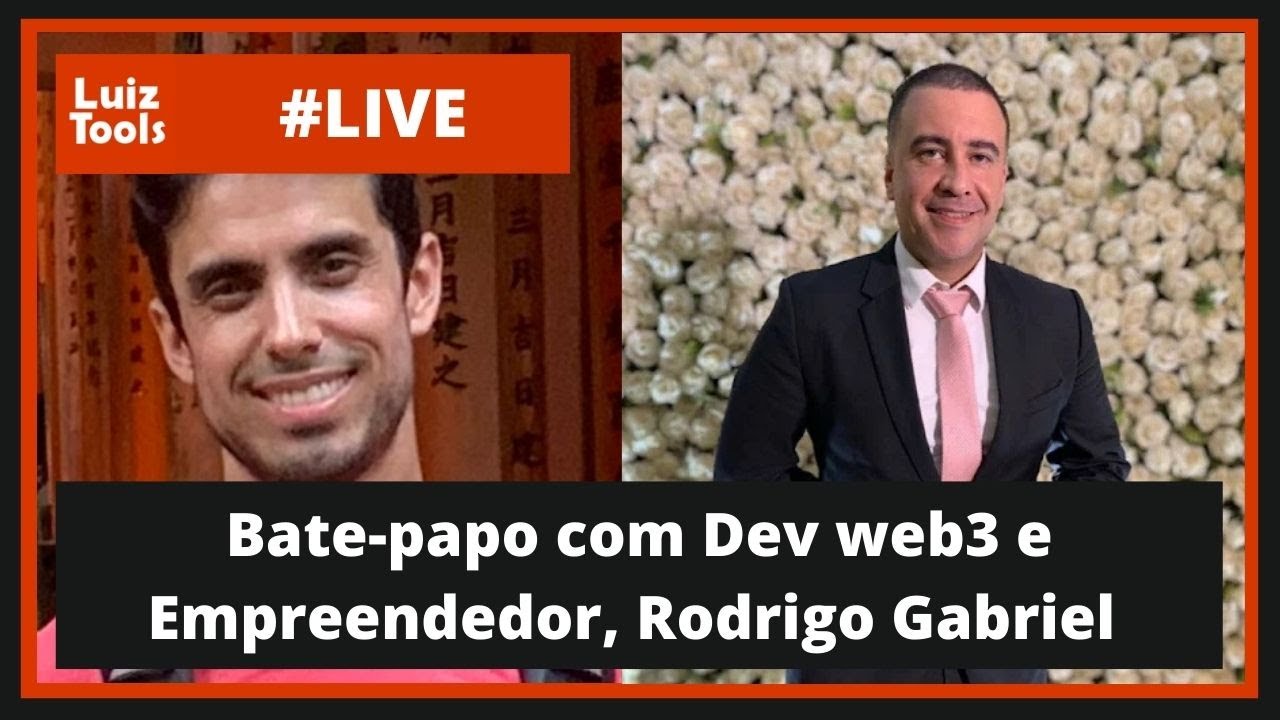 [Live] Bate-papo com Dev Web3 e Empreendedor (Rodrigo Gabriel) - YouTube
