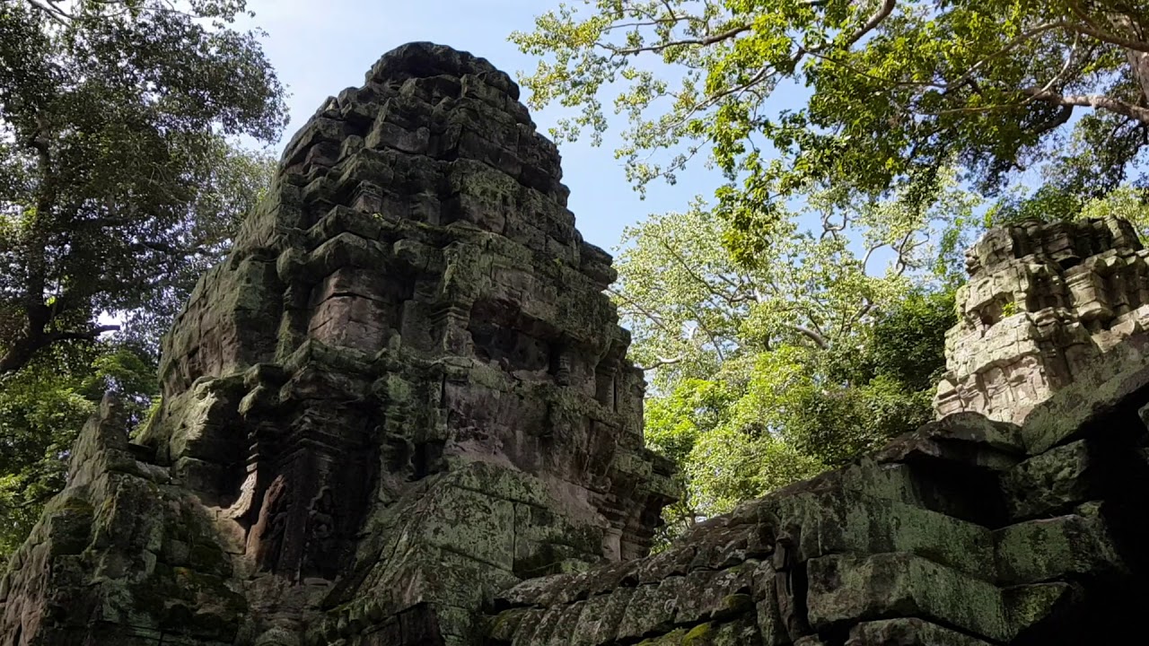 Angkor. Tha Prom temple. Cambodia. - YouTube