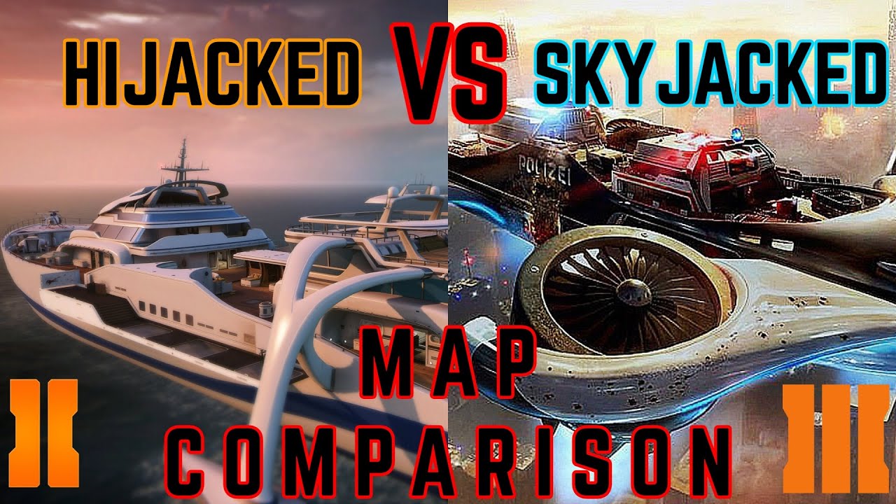 Hijacked & Skyjacked map comparison // BO2 & BO3 - YouTube