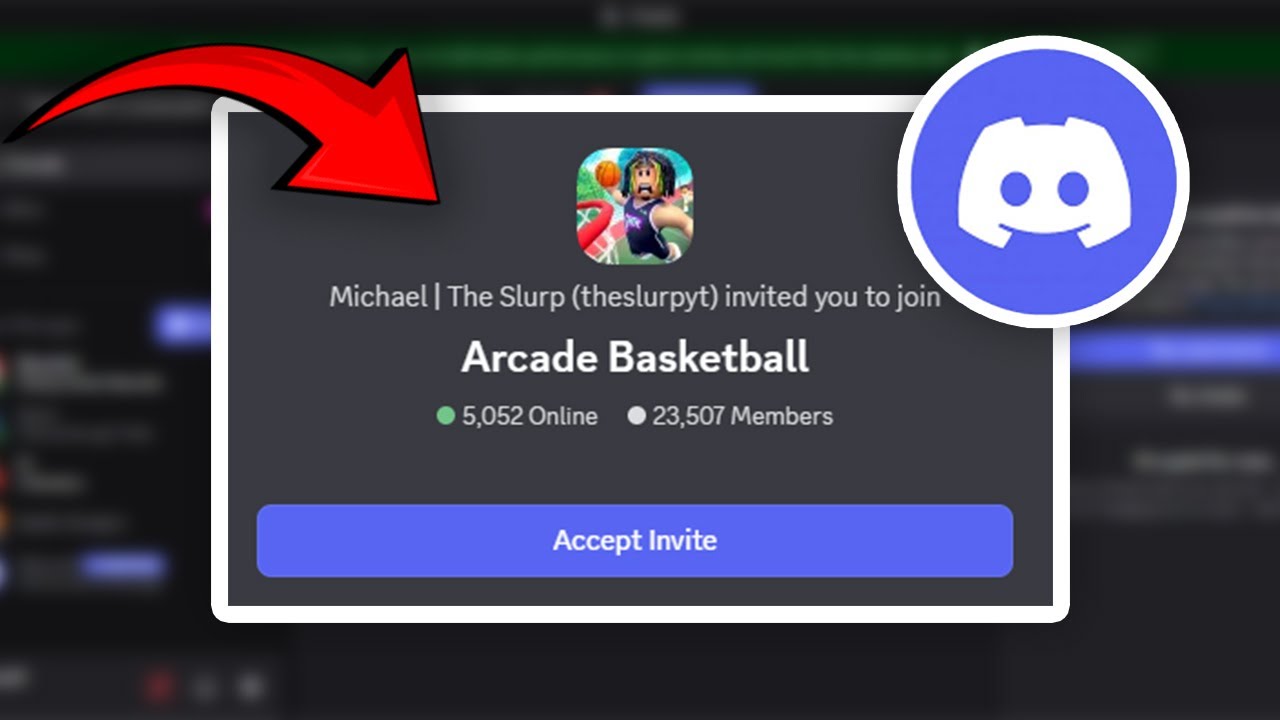 How to Join Arcade Basketball Discord Server - YouTube