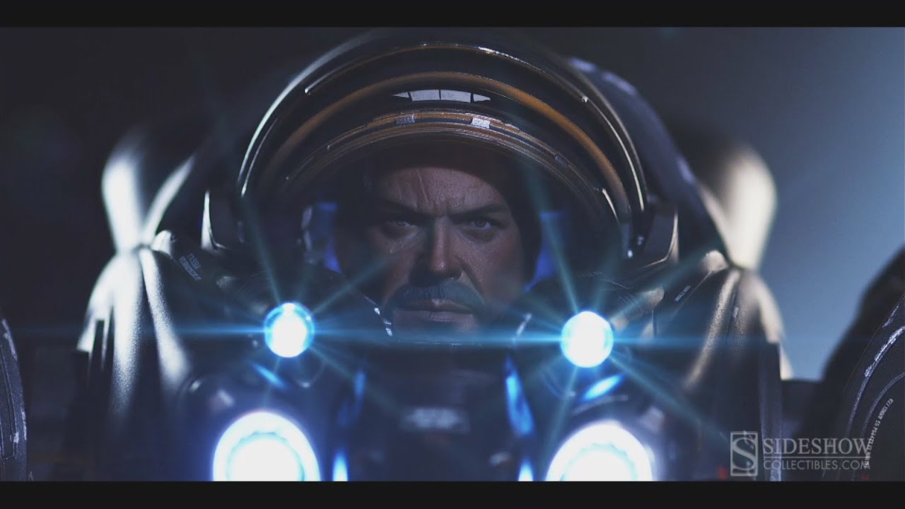 Raynor Sixth Scale Figure - Starcraft II | Sideshow Collectibles - YouTube