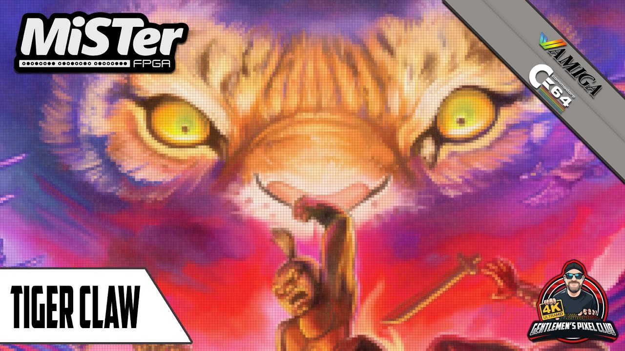 Tiger Claw / MiSTer FPGA / Amiga / Commodore 64 - YouTube