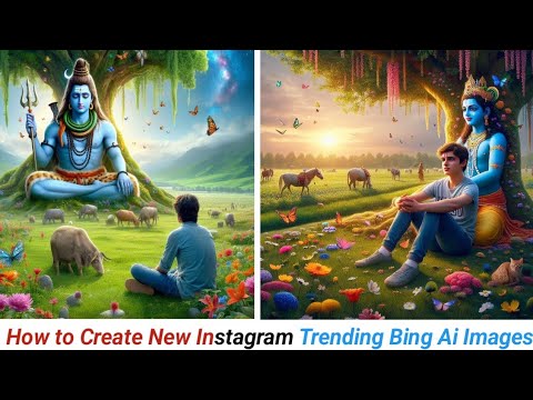 How to Create New Instagram Trending Bing Ai Images.. - YouTube