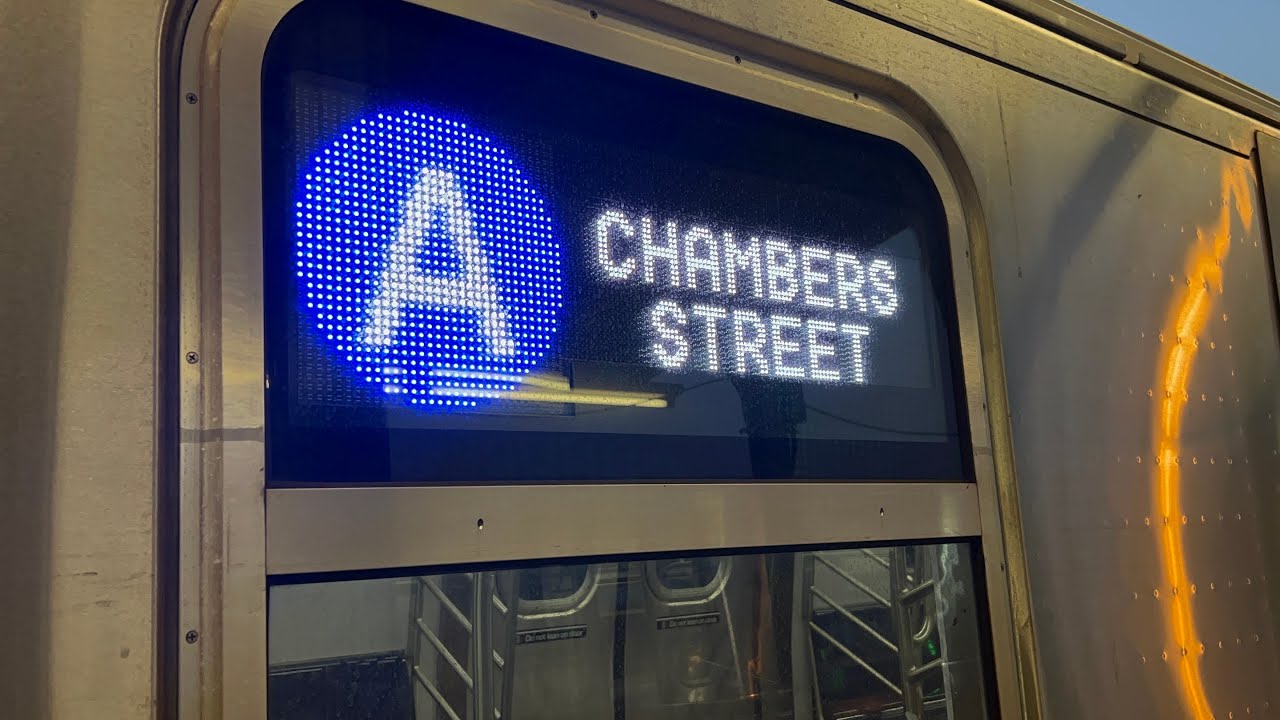 IND Subway: R211A (A) Train Ride from Lefferts Blvd to 96th St-2nd Ave ...