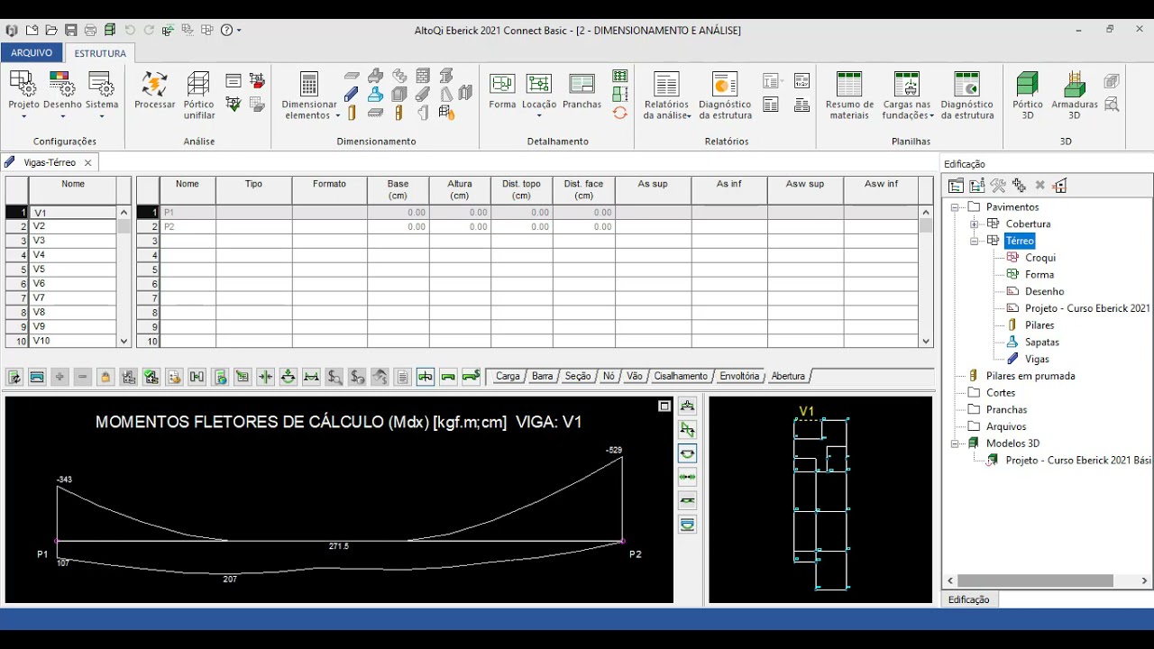 11 - Curso de Eberick 2021 (Básico) - Análise e Dimensionamento de ...