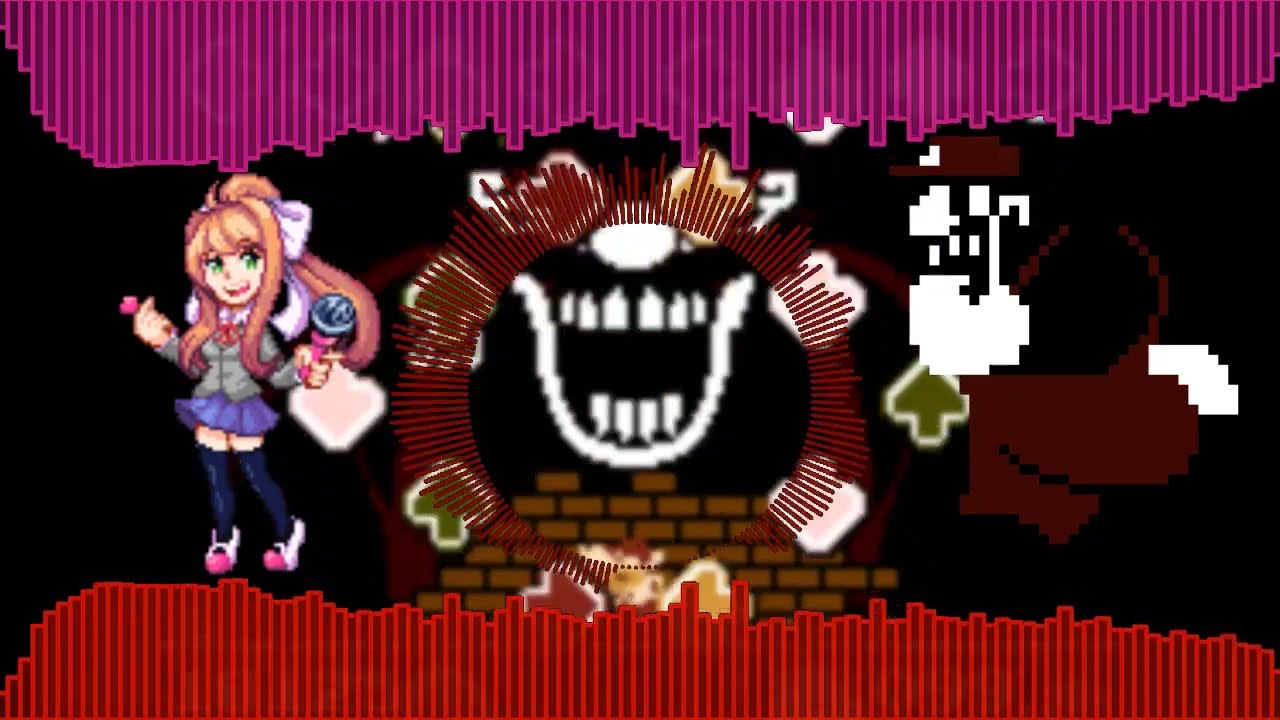 Game Over - FNF: Vs. MX/Mario 85 / Monika Cover - YouTube