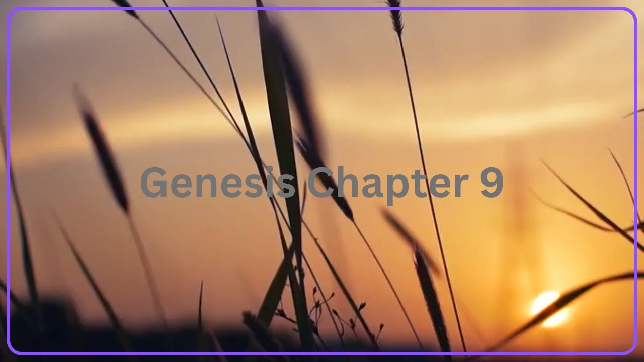 Genesis Chapter 9 (narrated) - YouTube