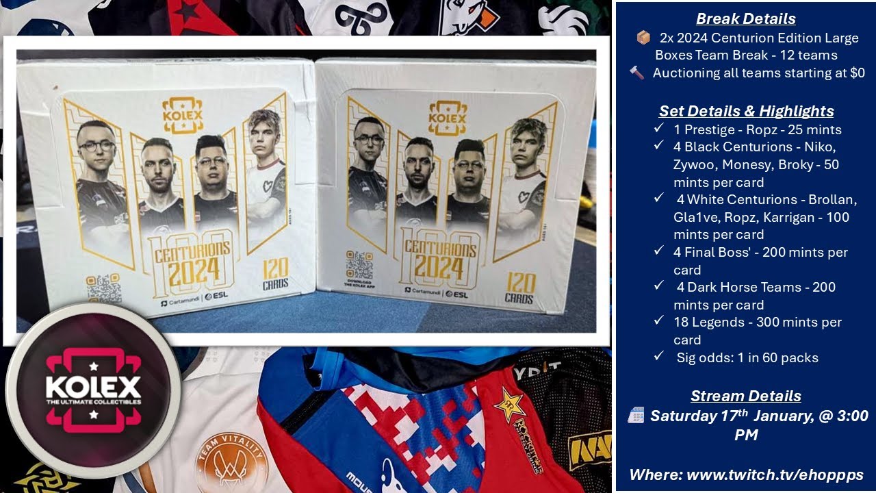 Kolex CS2 Trading Cards - Box Break #2 Stream Highlight - YouTube