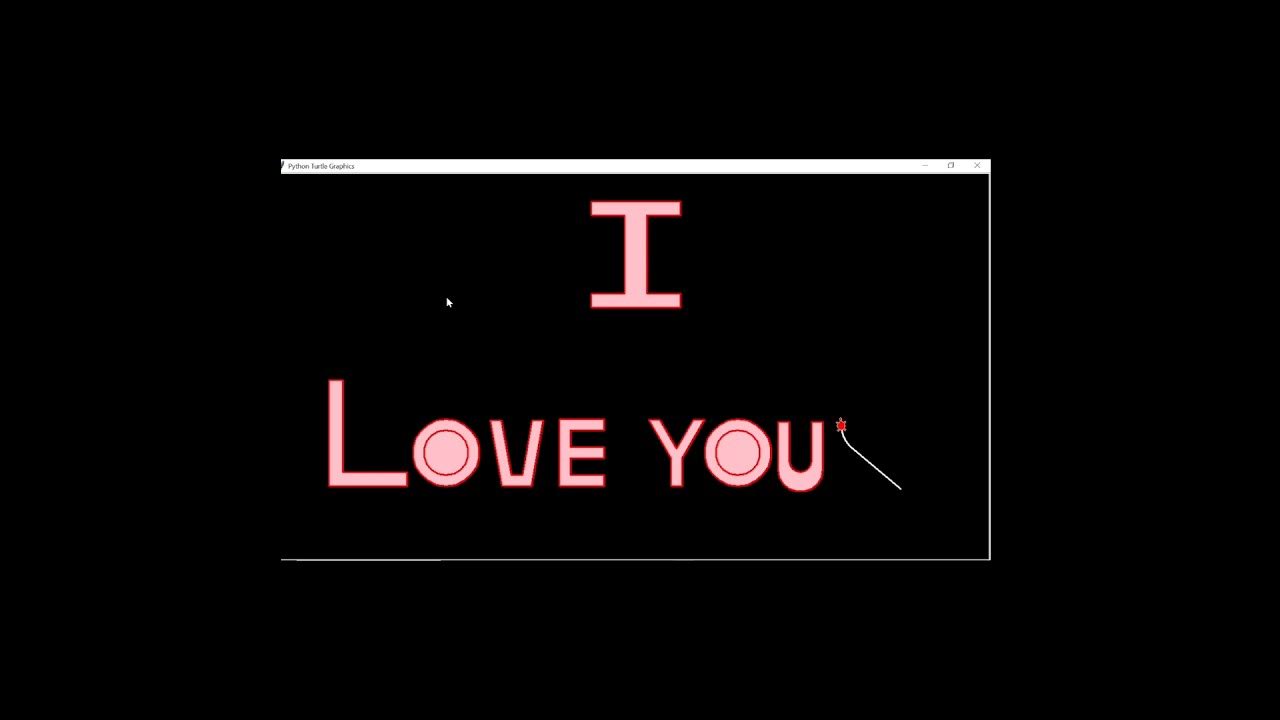 I Love You In Coding ๐ Viral Youtube Shorts Python ๐ข Youtube