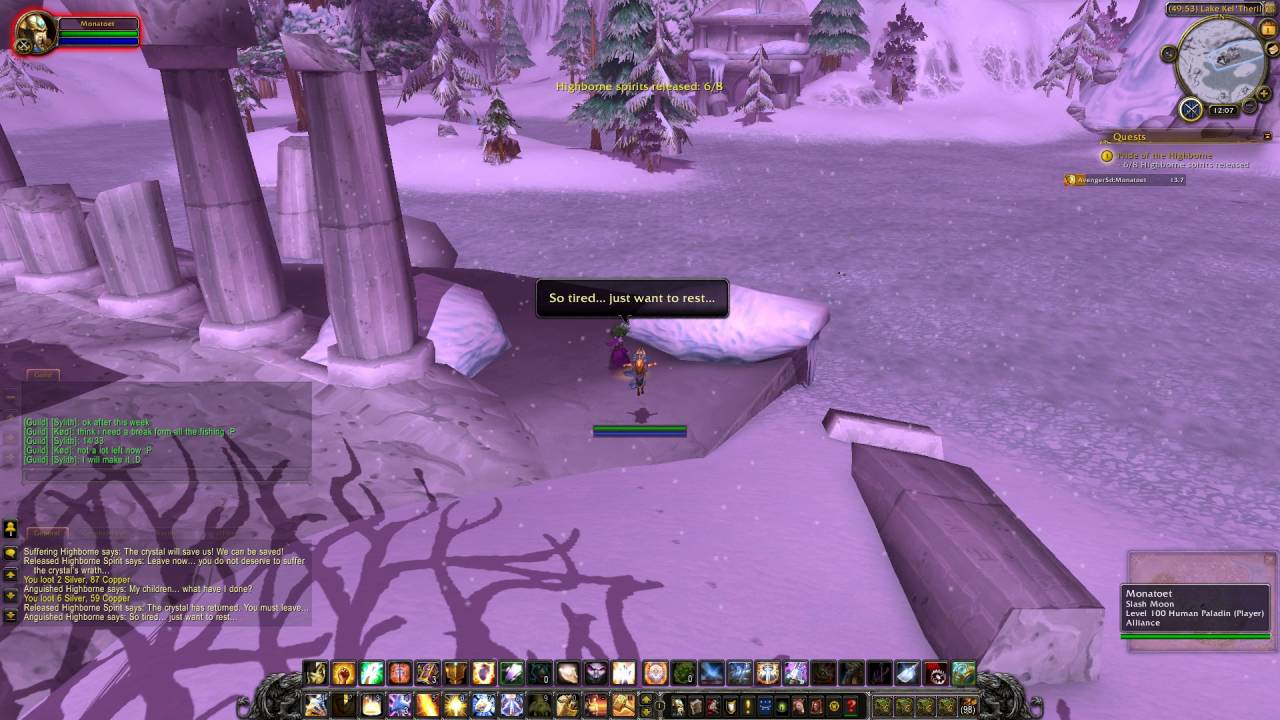 Quest 2064: Pride of the Highborne (WoW, human, paladin) - YouTube