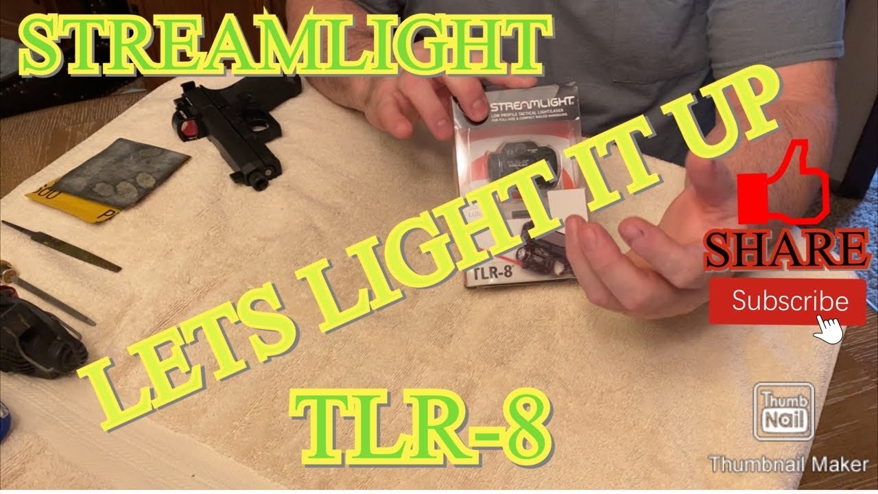 LIGHT UP THE PSA DAGGER WITH THE STREAMLIGHT TLR8 - YouTube