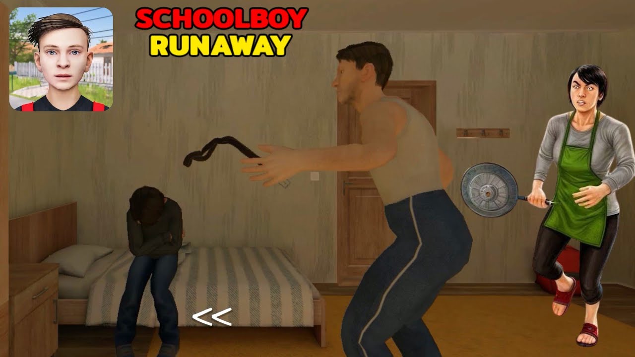 SCHOOLBOY RUNAWAY STEALTH - ACT 1 ESCAPE | BAD ENDING FULL GAMEPLAY - YouTube