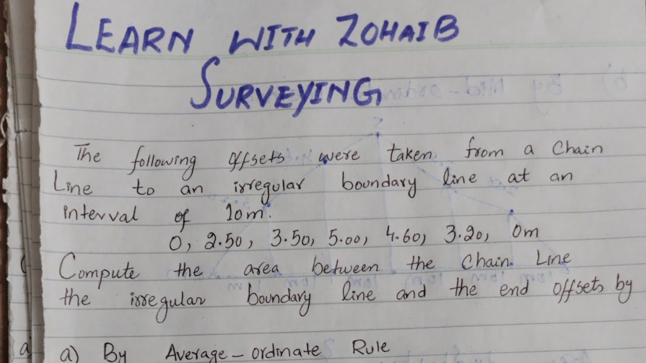 Computation Of Area By Average ordinate method Or Mid-Ordinate Method ...