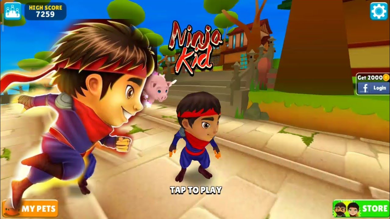 Ninja Kids Run_New Maps & Full Runner - Android Gameplay - YouTube
