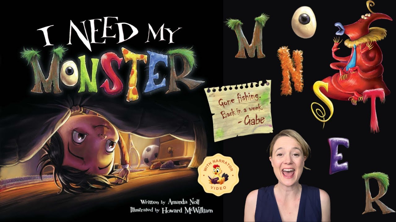 Read Aloud with Kids: I Need My Monster by Amanda Knoll & Howard ...