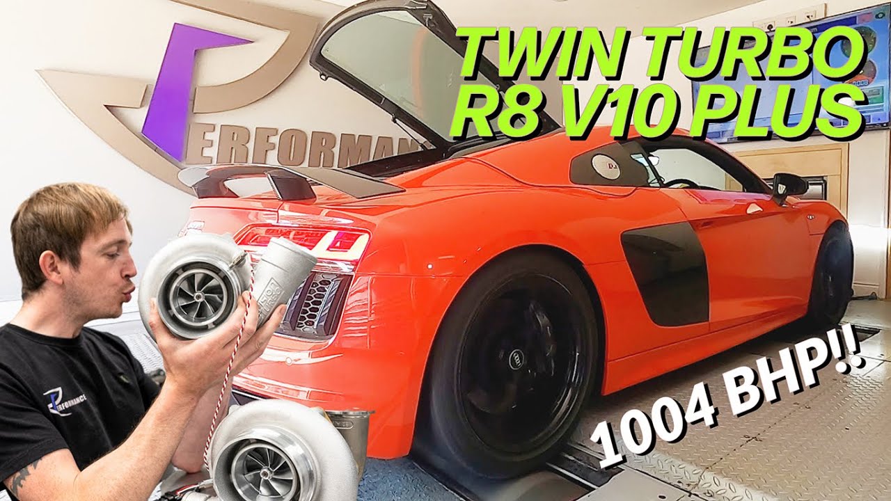 *1004bhp!!* Our latest R8 twin-turbo build revealed! - YouTube