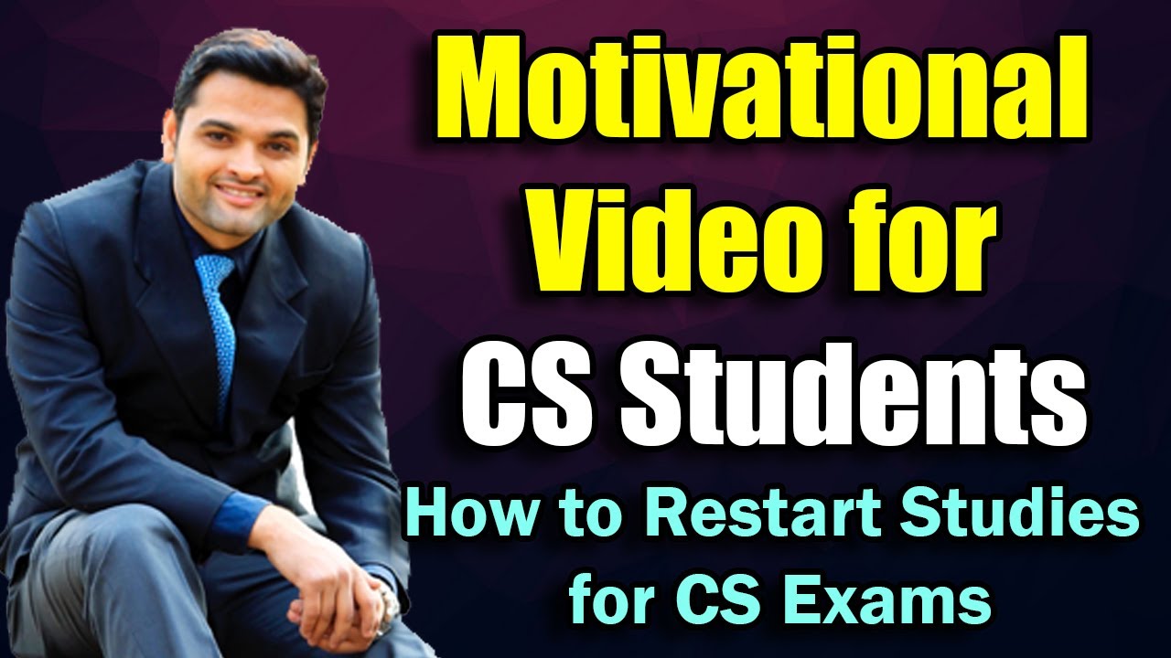 MOTIVATIONAL VIDEO for All CS Students | How to Restart Studies for CS ...