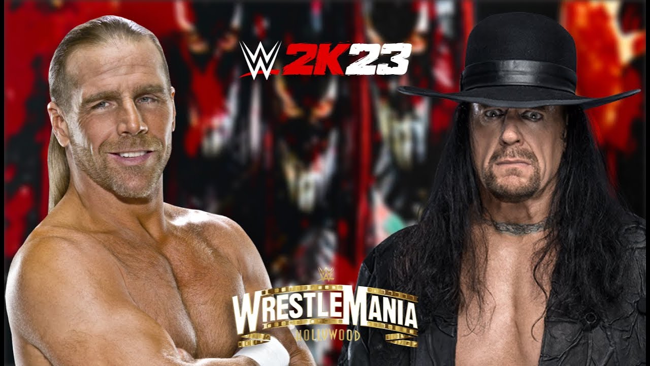 The Undertaker Vs Shawn Michaels | Legendary Rivalry Reborn | WWE 2K23 ...