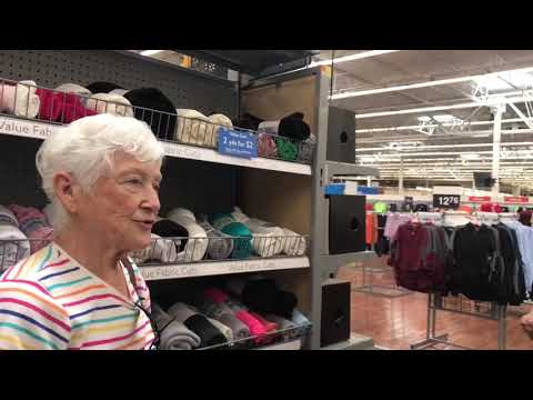 Walmart is Popping! Fabric Section 8/18/2020 CHEAP FABRIC ! - YouTube