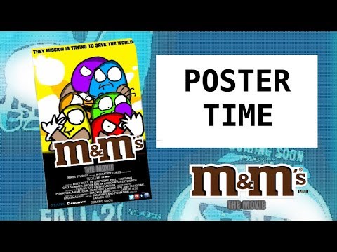 The M&M’s Movie - Poster Time Lapse - YouTube
