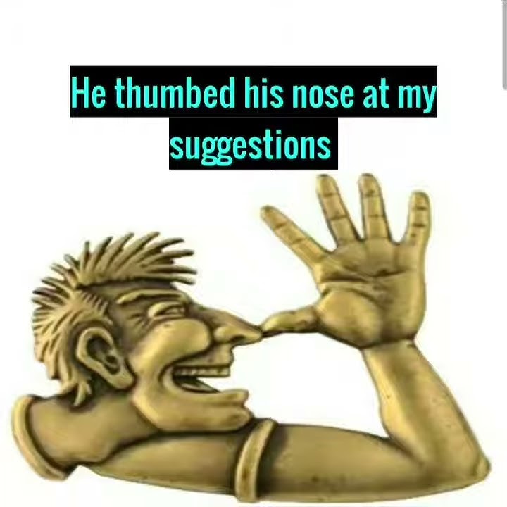 Thumb Your Nose At Someone Something YouTube thumb-your-nose-at-someone-something-youtube