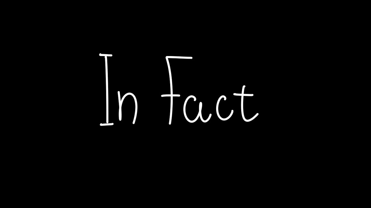In Fact. [MEME] - YouTube