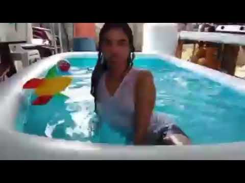 no bra no panty Swimming