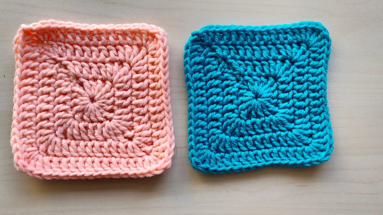 Solid Granny Square Crochet | Crochet Tutorial | Beginner Friendly ...