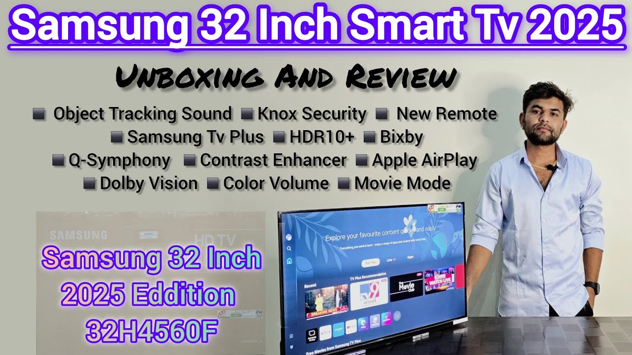 Samsung 32 Inch Smart Tv 2025 H4560 📺 Best 32 Inch Smart Tv - Unboxing ...