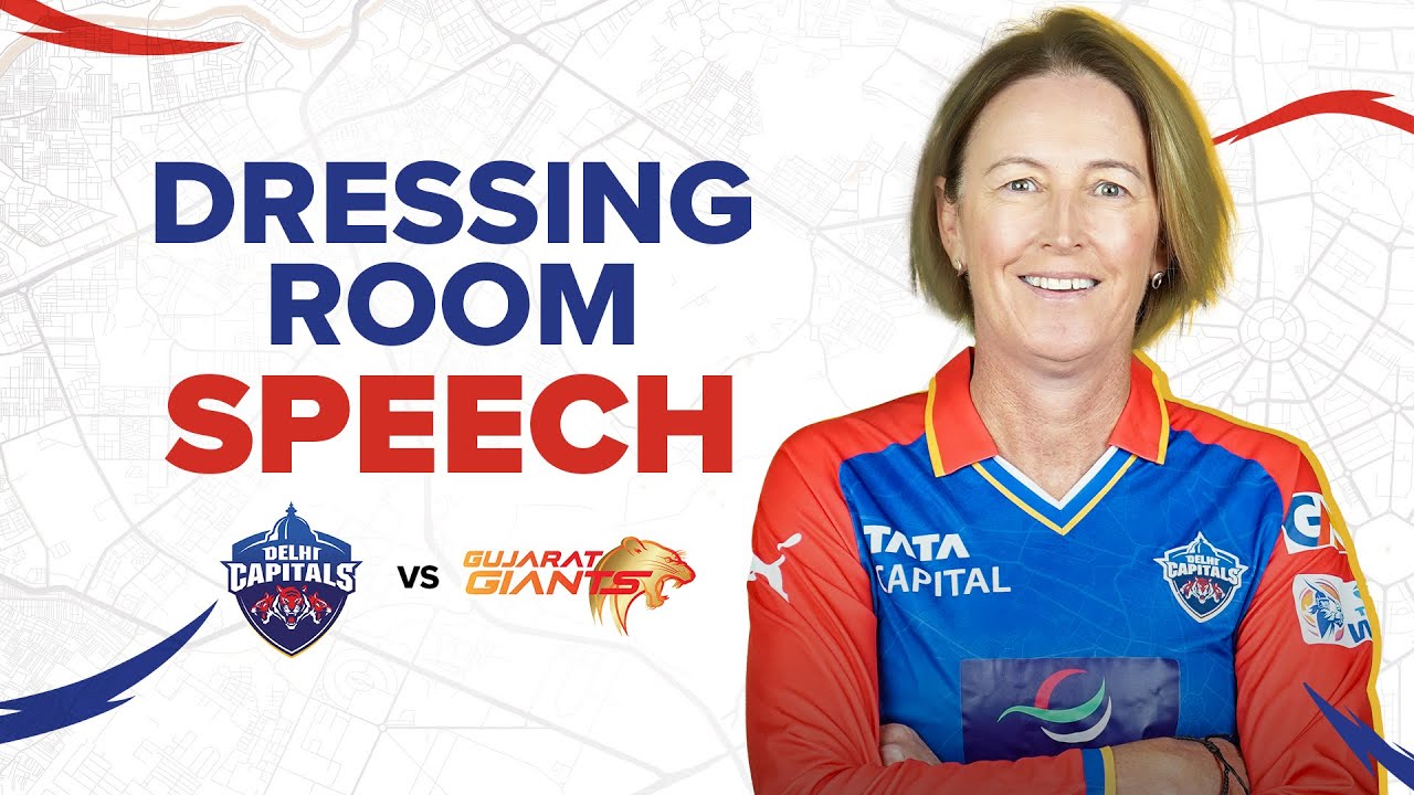 Dressing Room Speech - Match 08 | DC v GG | Delhi Capitals - YouTube