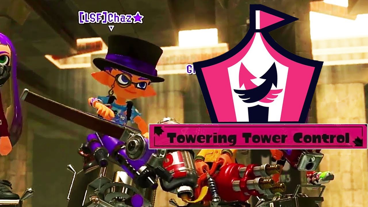 Towering Tower Control Challenge Gameplay | Splatoon 3 - YouTube