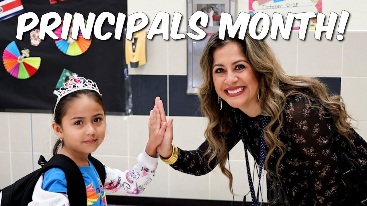 GPISD Celebrates National Principals Month - YouTube