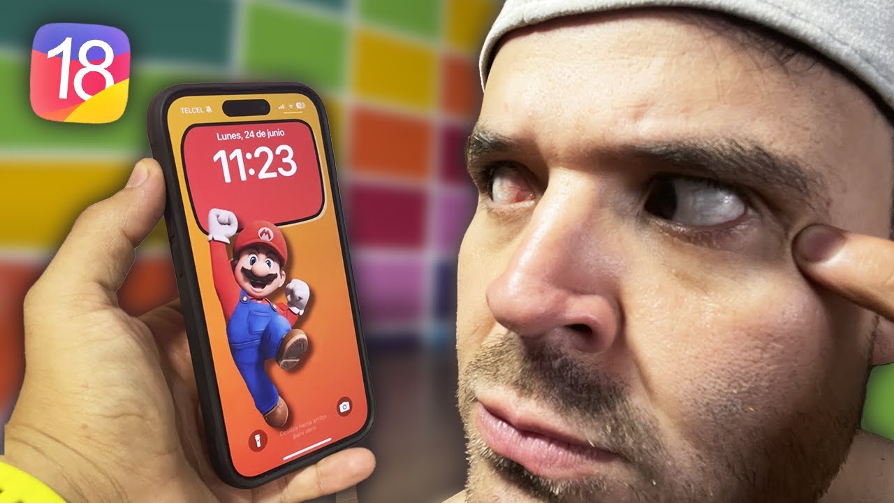iOS 18 - CONTROLA tú iPhone con los OJOS - YouTube