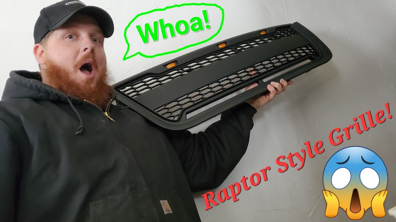2003-2006 Ford Expedition Raptor Style Grille Replacement. - YouTube