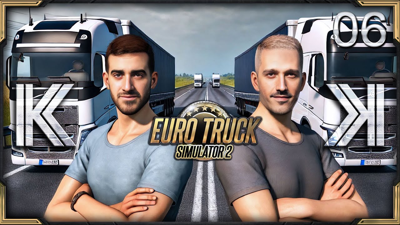 ETS 2 Road trip en famille : 4000 km a faire avec le cousin (PC) - YouTube