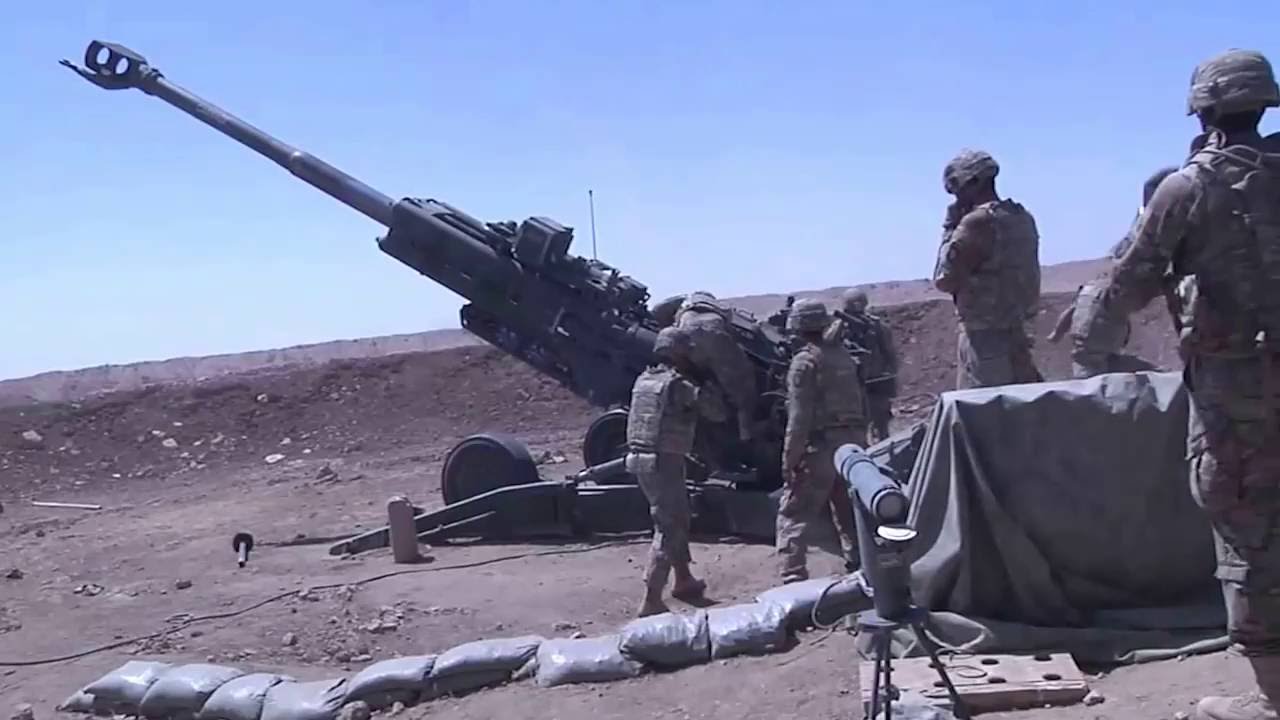 101st Airborne Soldiers Conduct Fire Missions in Iraq - YouTube